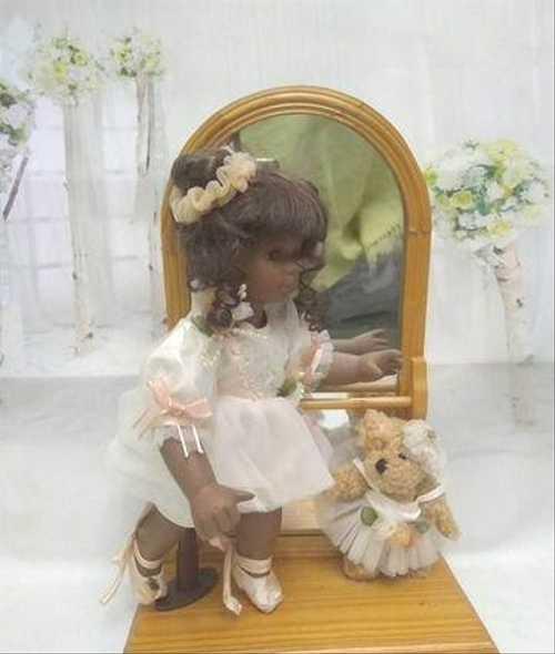 Кукла балерина фарфоровая коллекционная