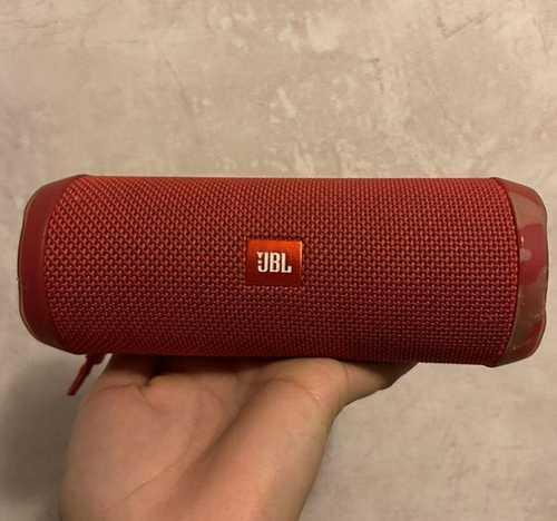 Колонка jbl flip 4 красная