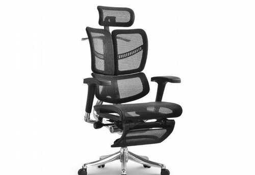 Кресло Expert Fly rfym 01 с подножкой сетка черная