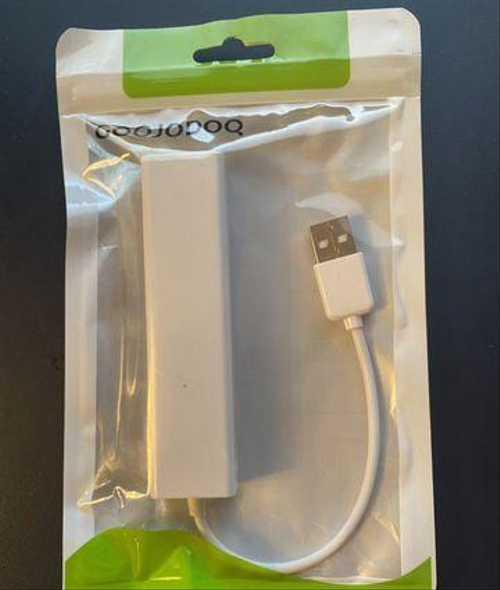 Сетевая карта USB Ethernet usb-хаб/RJ45, 10/100 Мб