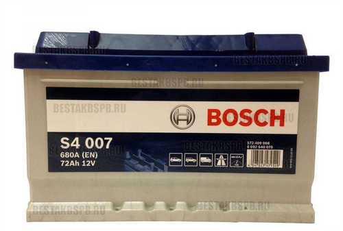 Аккумулятор Bosch S4 009 574 013 068