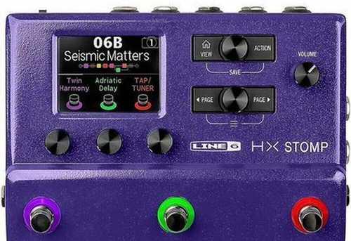 Процессор эффектов Line 6 Helix HX Stomp Purple SE