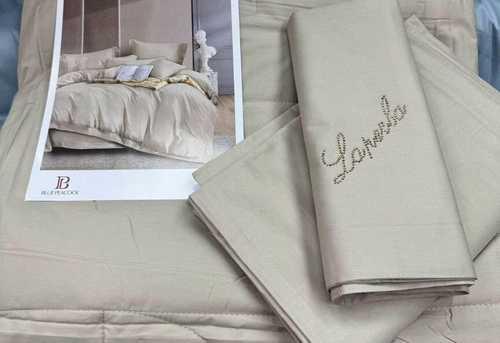 Постельное белье с одеялом La Perla люкс сатин
