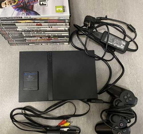 Sony playstation 2 slim прошитая