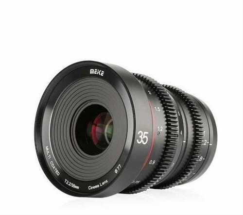 Объектив Meike 35mm T2.2 Cinema Lens Fujifilm X