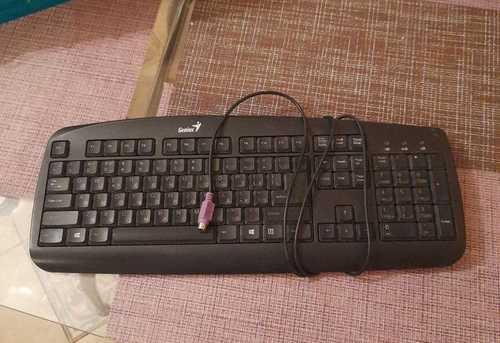 Клавиатура Genius KB-110, PS/2, чёрная