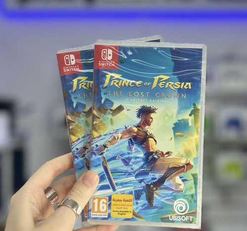 Prince of Persia The Lost Crown Nintendo Switch новый картридж