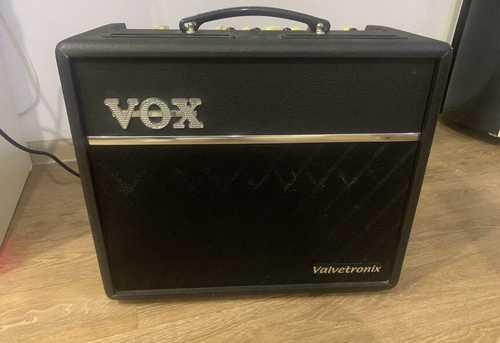 Гитарный комбоусилитель vox vt20+ valvetronix