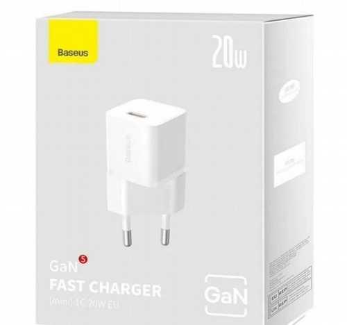 Быстрая зарядка baseus GaN5 Fast Charger 1C 20W