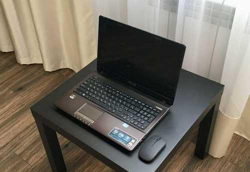 Мощный ноутбук Asus K53s 8 RAM/256 SSD/500 HDD