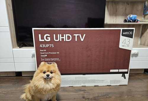 Телевизор LG 43UP75006LF новый