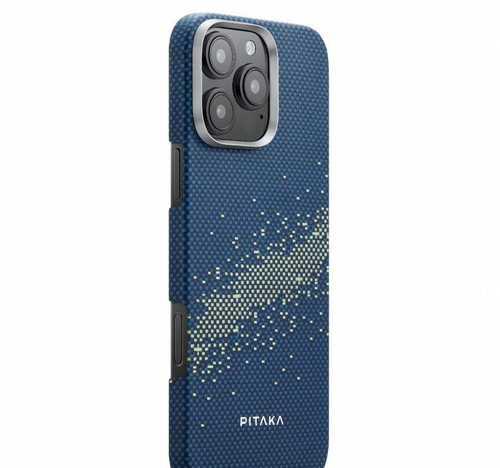 iPhone 16 Pro Max. Pitaka Woven Case Milky Way