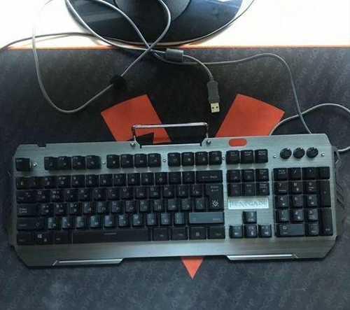 Игровая клавиатура gk-640gl defender renegade