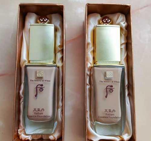 The history of Whoo Radiant Essence Foundation SPF