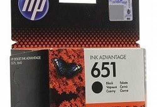 HP C2P10AE Картридж №651, Black Deskjet Ink Advant