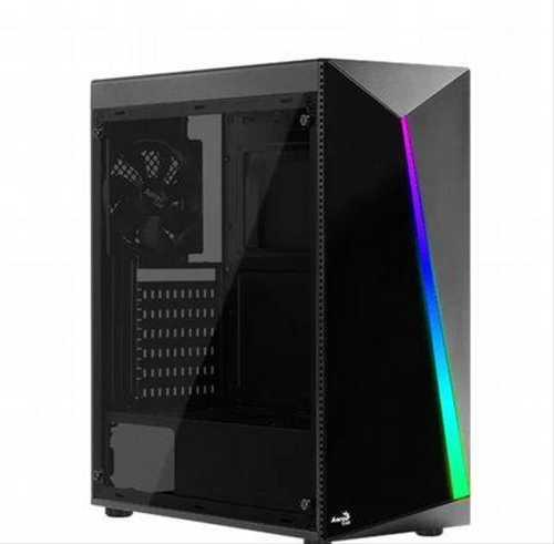 Корпус Aerocool Shard A-BK-v черный без бп ATX