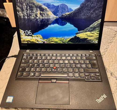 Lenovo thinkpad l490 i7/8/256gb в идеале