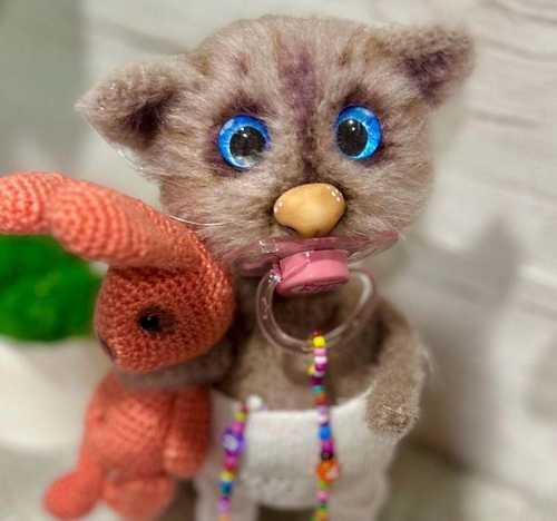 Малыш котик в колготках.Часть авторской коллекции