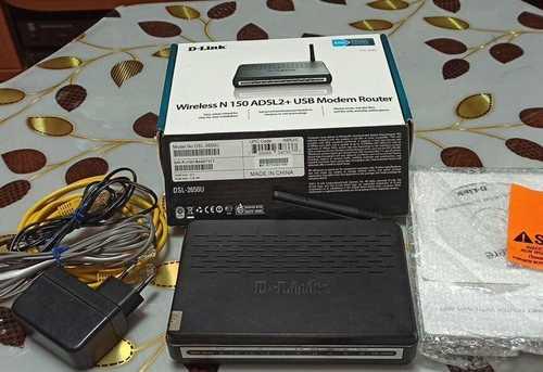 Wi-Fi роутер D-Link DSL-2650U