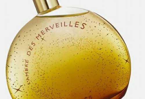 Туалетная вода hermès l'ambre des merveilles