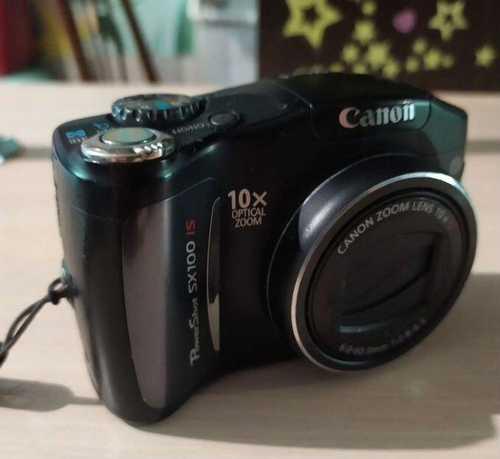 Компактный фотоаппарат Canon Powershot SX100 IS