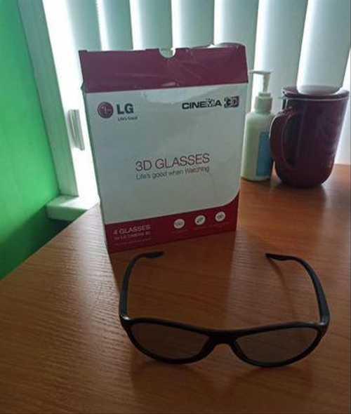 3d очки lg ag-f310 4 пары