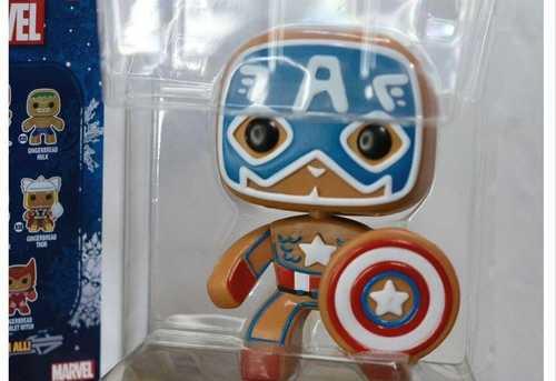 Funko POP Marvel Gingerbread Captain America 933