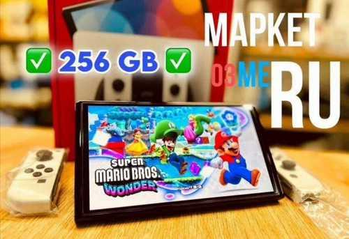 Nintendo switch oled 64Gb Новые, прошитые
