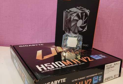 Комплект core i5 + h510m + cooler