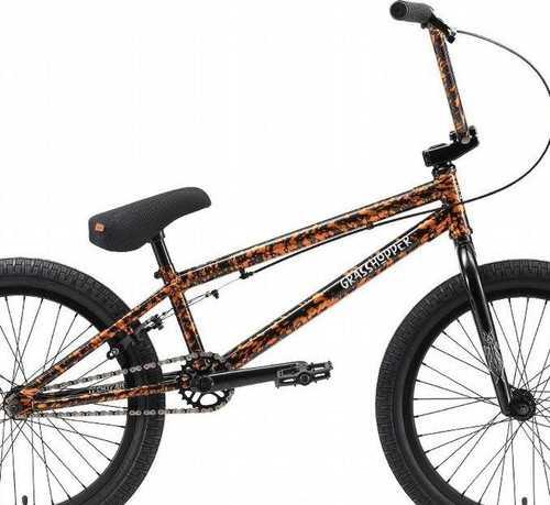 Велосипед TechTeam BMX Grasshopper 20" оранжево-че