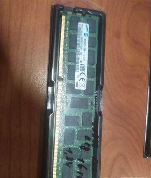 Оперативная DDR3L ECC REG память Samsung 16GB