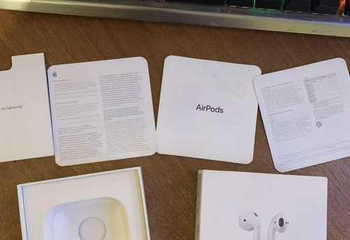 Коробка от airpods оригинал