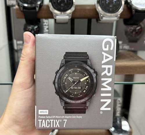 Garmin Tactix 7 Amoled 2 ремешка карты РФ