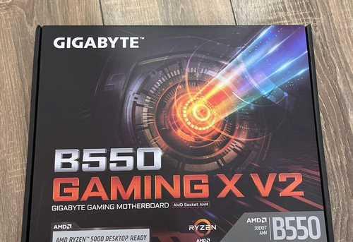 Материнская плата b550 gaming x v2 новая