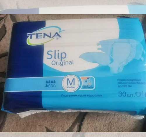 Подгузники для взрослых Tena Slip Original M