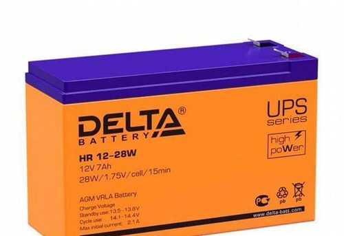 Аккумулятор delta 12v 9a,7a для бесперебойника