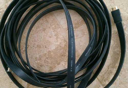 Hdmi 1.3 кабель 9 метров профессиональный плоский
