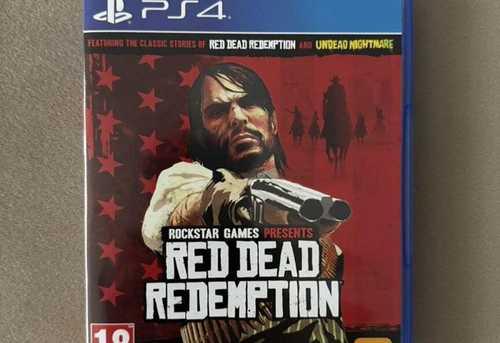 Red dead redemption ps4 диск