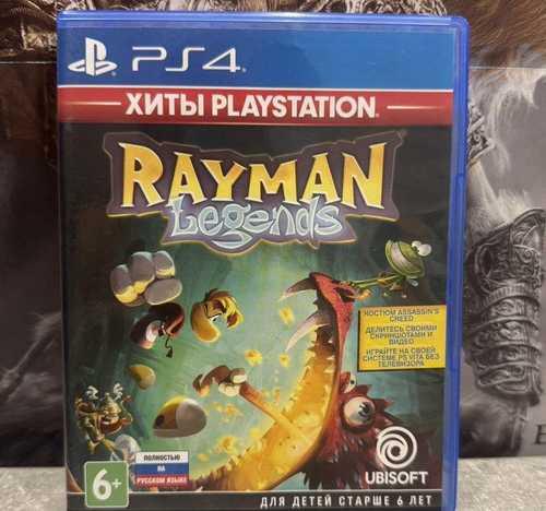 Диск Rayman legends для ps4