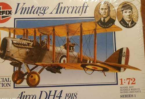 Модель Airco DH4 1918 масштаб 1:72