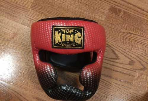 Шлем «TOP king» красно-черный размер S