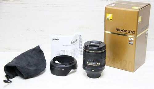 Nikon 24-120mm f/4G ED VR AF-S Nikkor новый