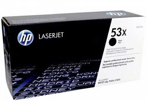 Лазерный картридж HP 53X черный 110419