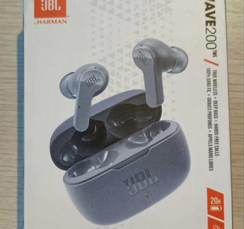 Беспроводные наушники jbl wave 200 tws
