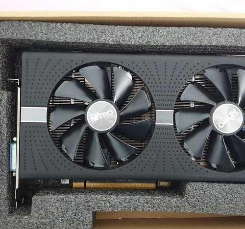 Видеокарта rx570 nitro  4gb