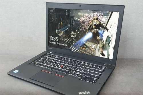 Удобный тонкий легкий ThinkPad T460 IPS FHD i5 SSD