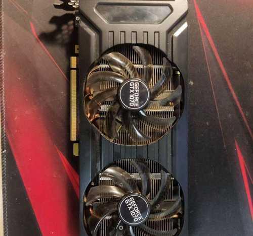 Видеокарта GTX 1070 8GB