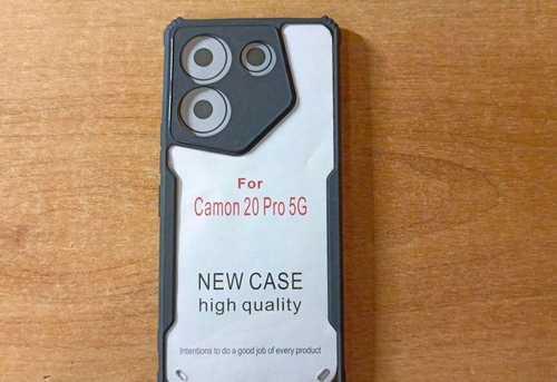 Чехол на телефон Tecno Camon 20 PRO 5G чёрный