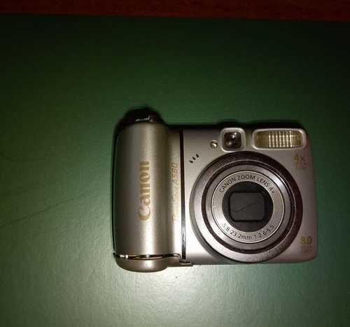 Цифровой фотоаппарат canon powershot a580