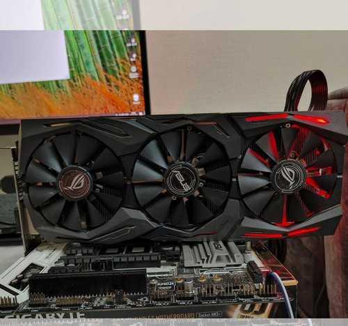 Продам Видеокарту Asus AMD Radeon RX 580 strix OC